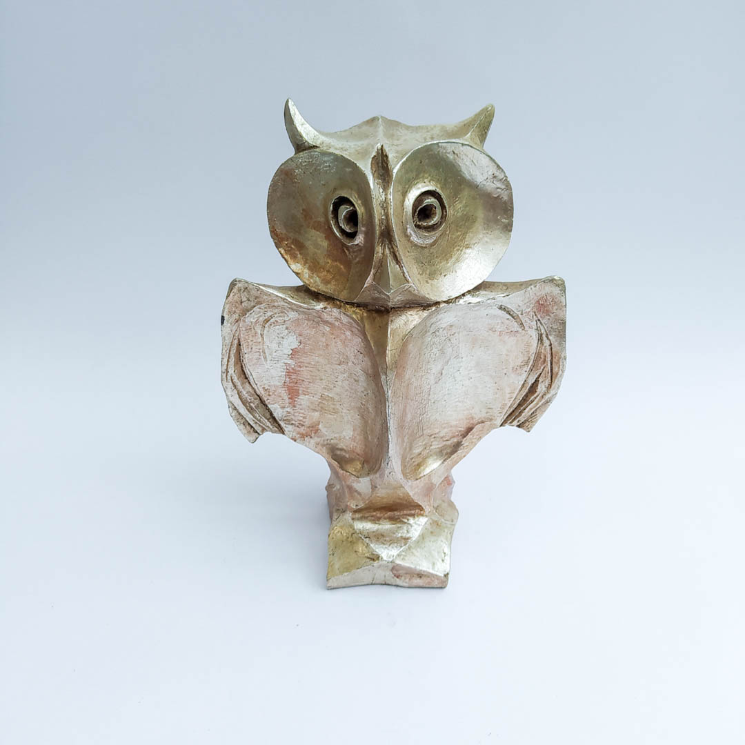 Vintaliano - Statua di gufo Osvaldo Pivetta